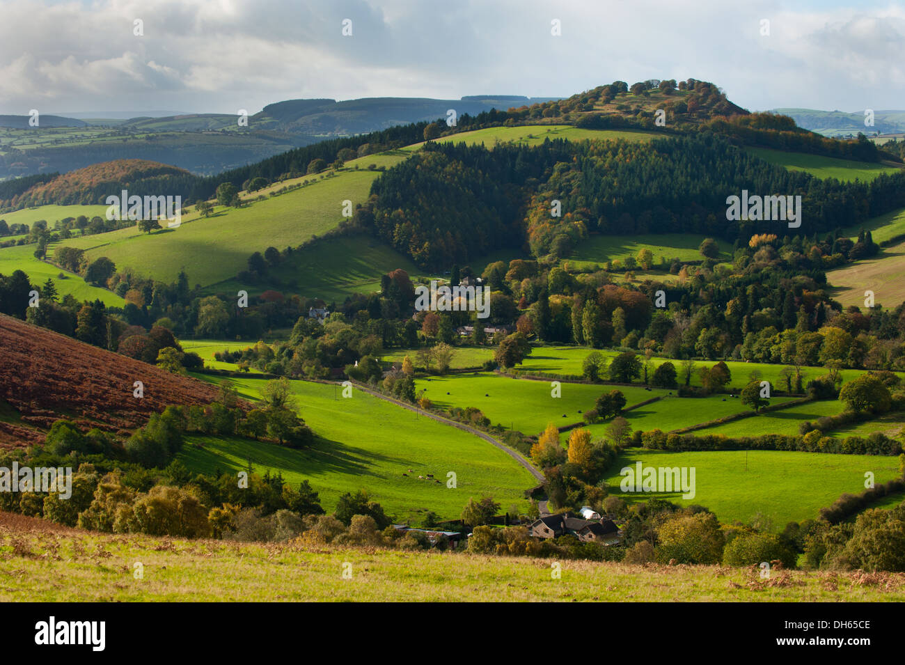 Hopesay village hi-res stock photography and images - Alamy