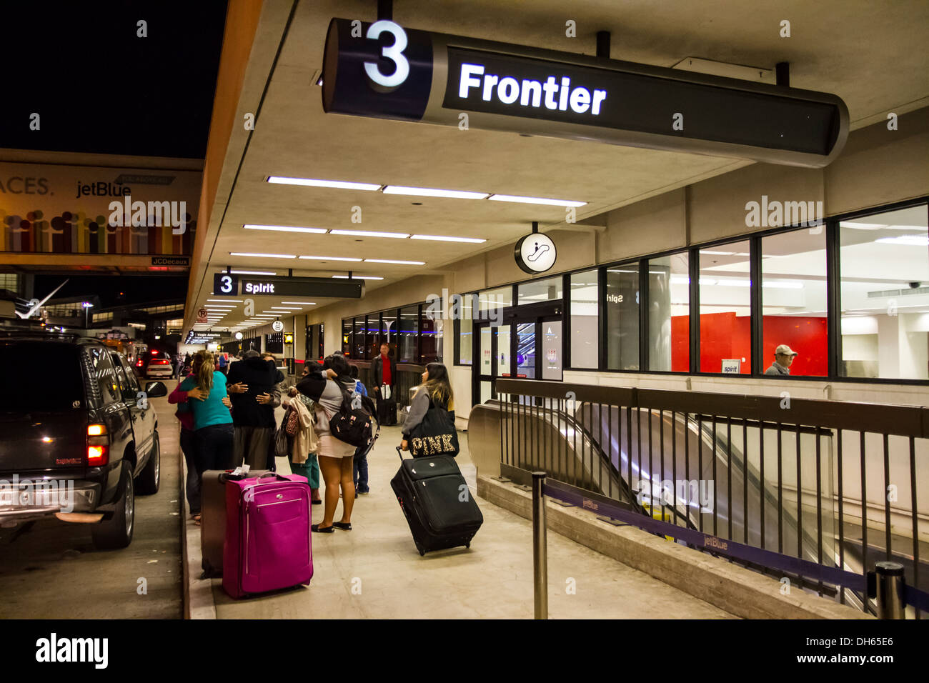 Terminal 3 at LAX airport taken three days before the mass shooting by ...