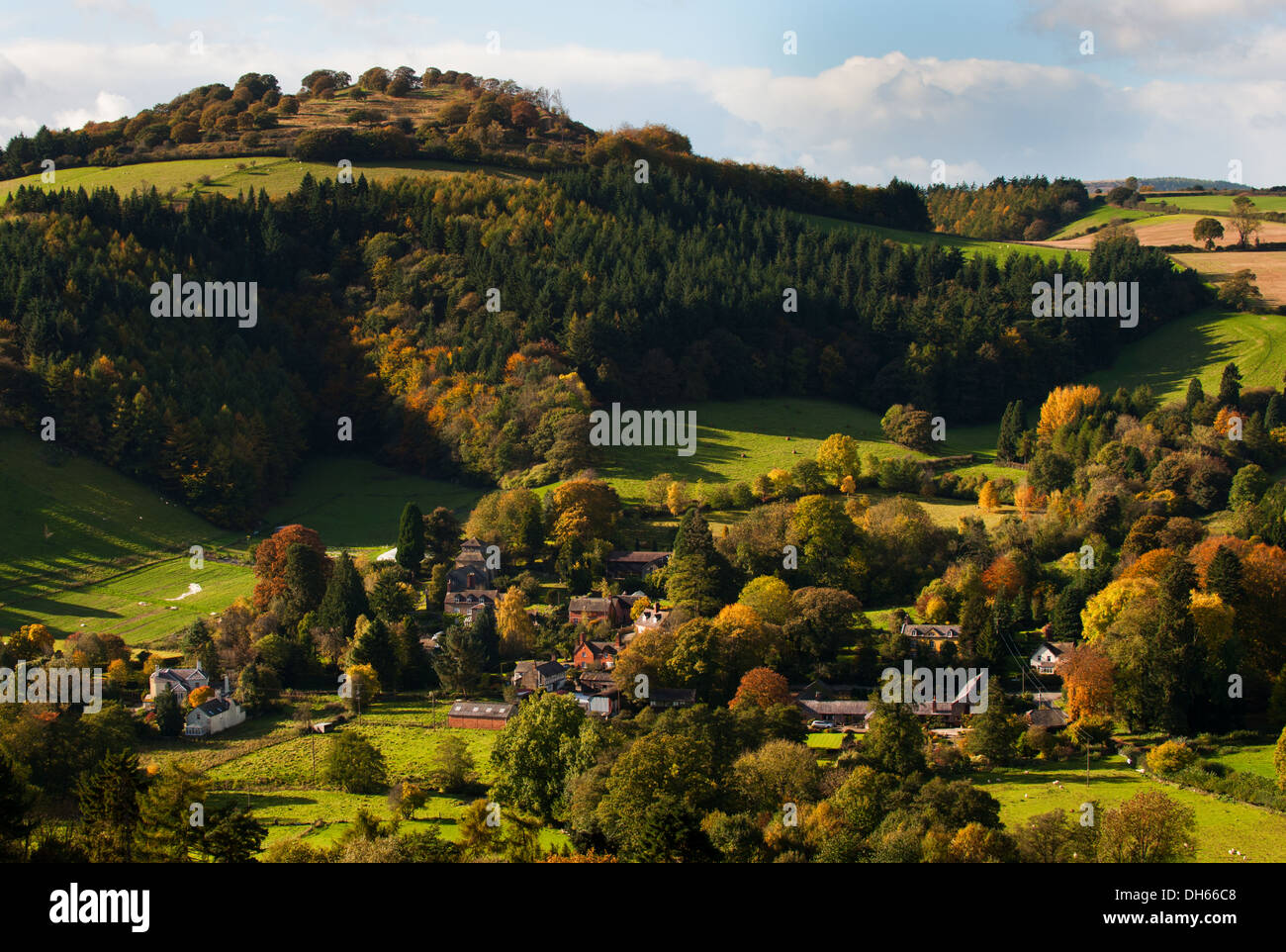 Hopesay village hi-res stock photography and images - Alamy