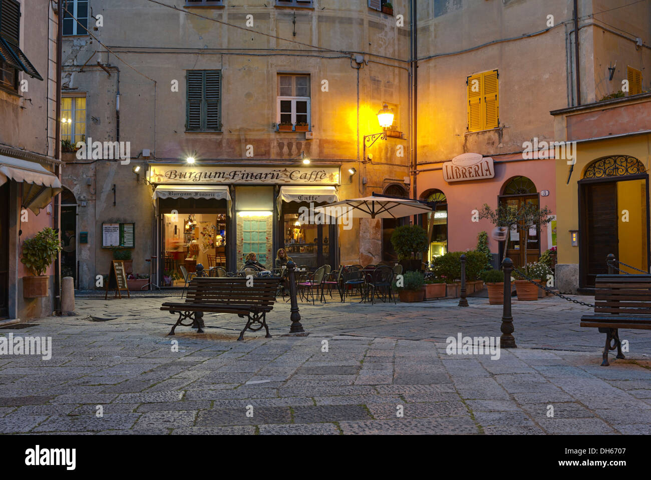 Old town finalborgo liguria italy hi-res stock photography and images ...
