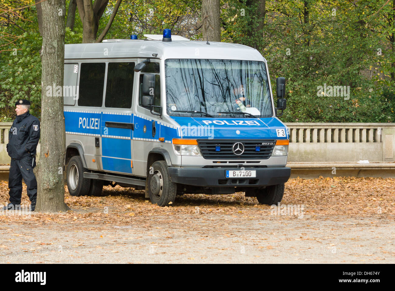 Berlin park police hi-res stock photography and images - Alamy