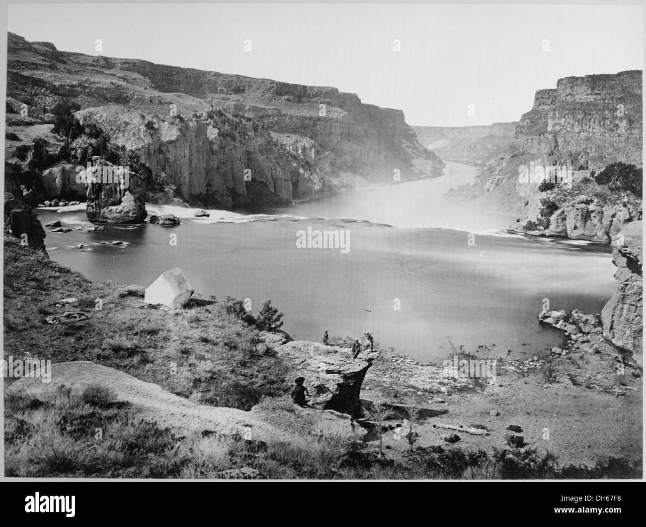 A member of Clarence King's Geological Exploration of the 40th Parallel ...