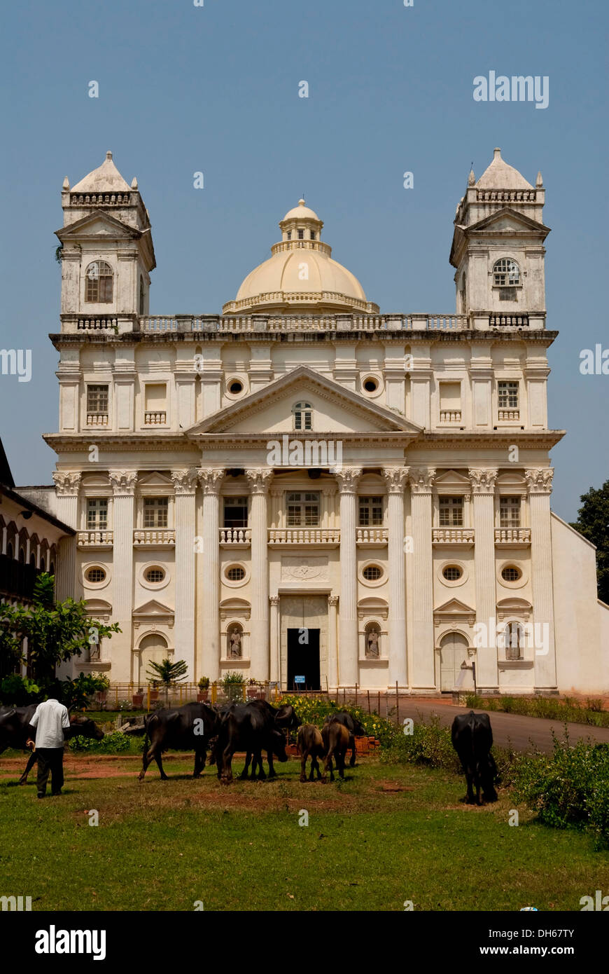 Cathedral, Old Goa, India, Asia Stock Photo - Alamy