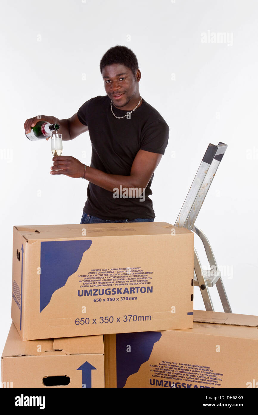Champagne Shipping Boxes