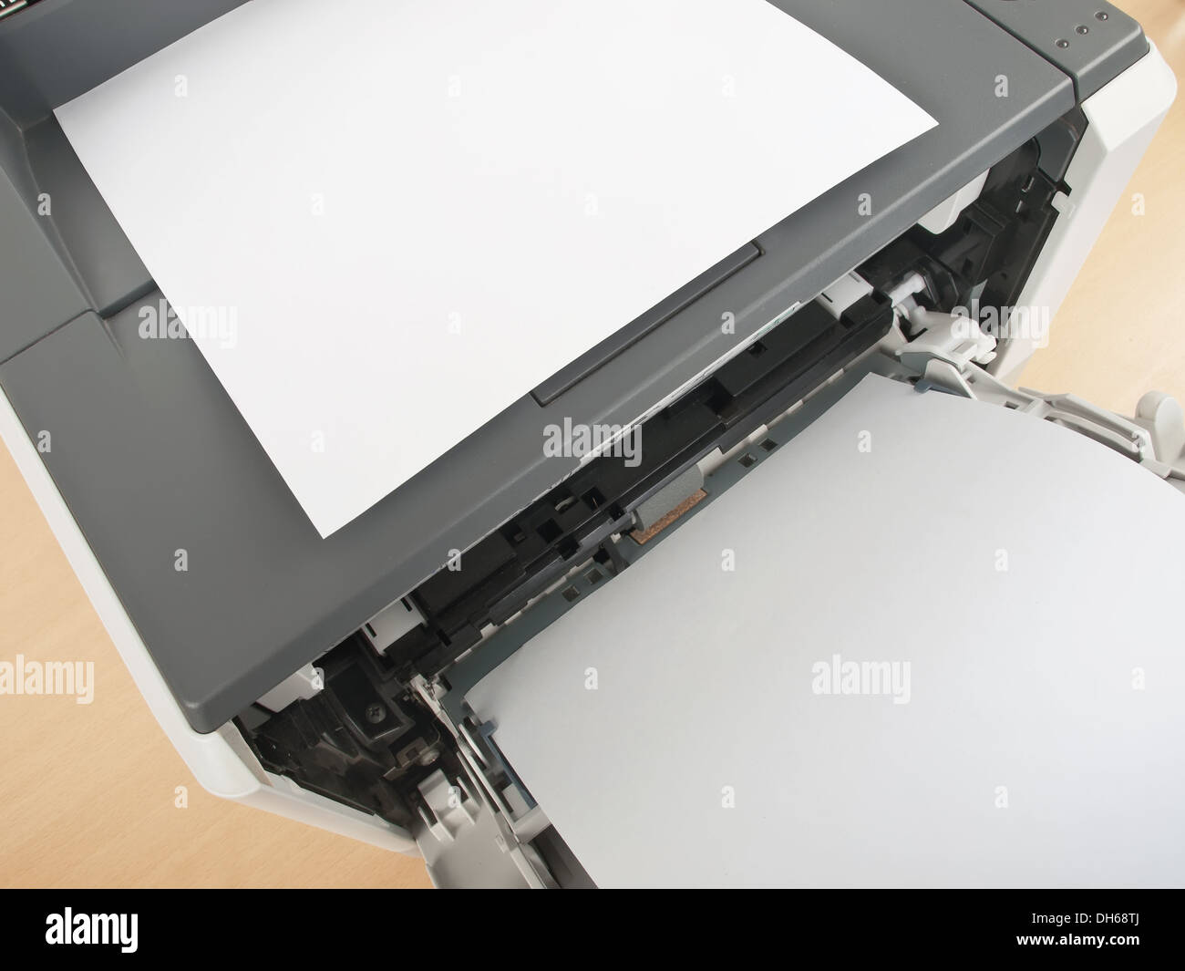 detail of laser printer in office Stock Photo - Alamy