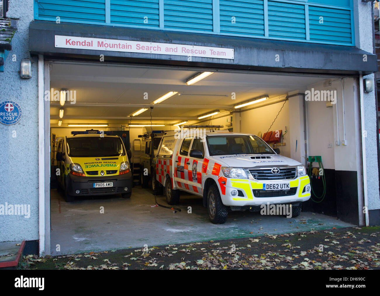 Kendal Mountain Search & Rescue Team head quarters HQ in Kendal Cumbria ...