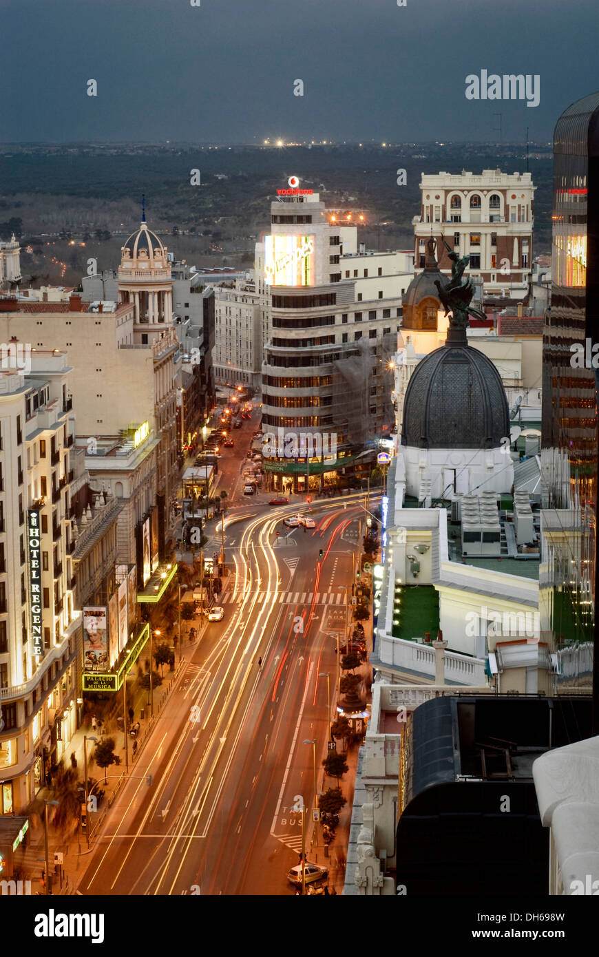 Gran via capitol hi-res stock photography and images - Alamy