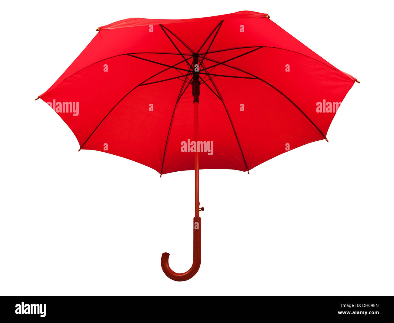 Red umbrella rain hi-res stock photography and images - Alamy