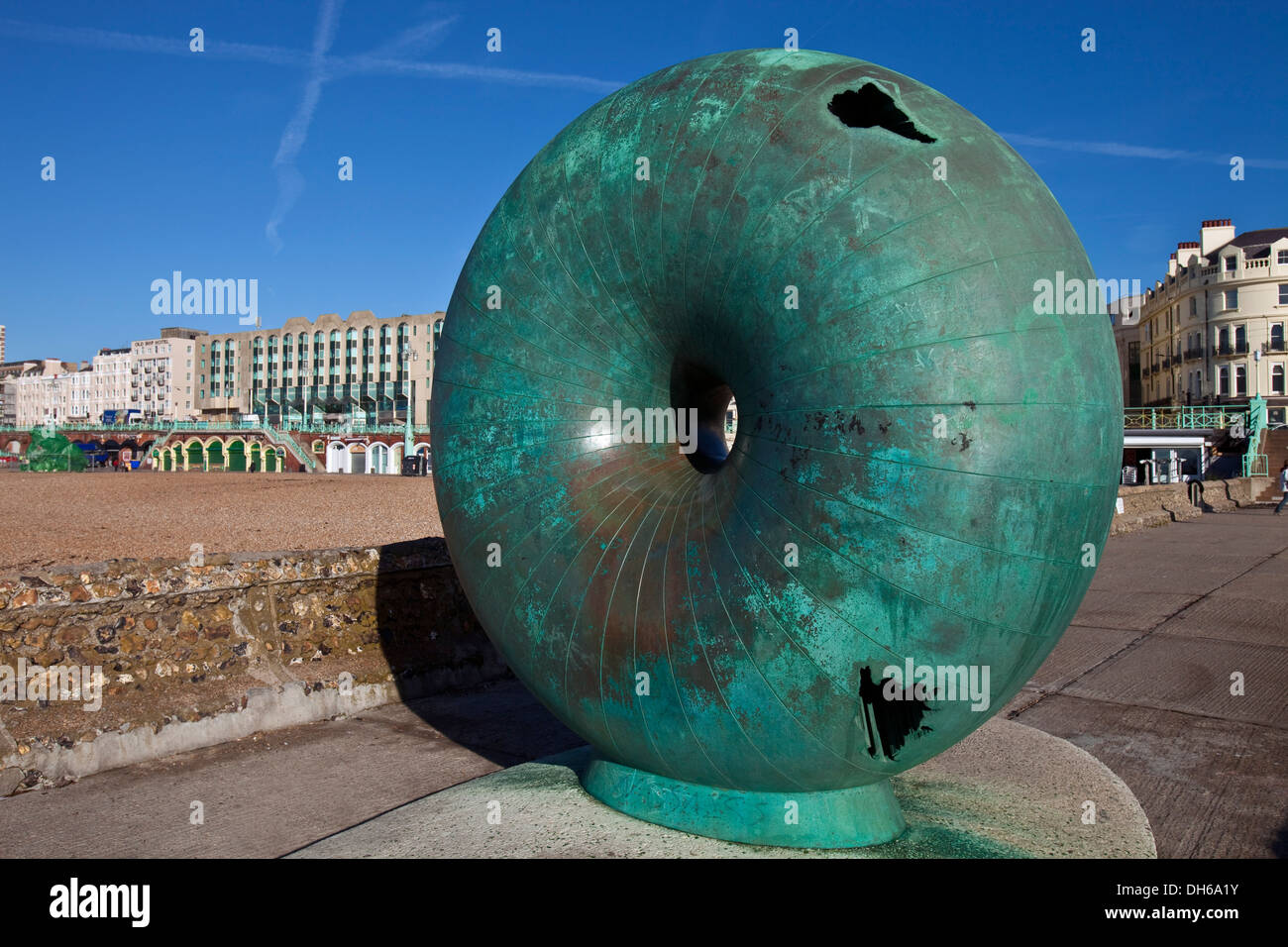 Afloat Sculpture, Brighton, Sussex, England Stock Photo - Alamy