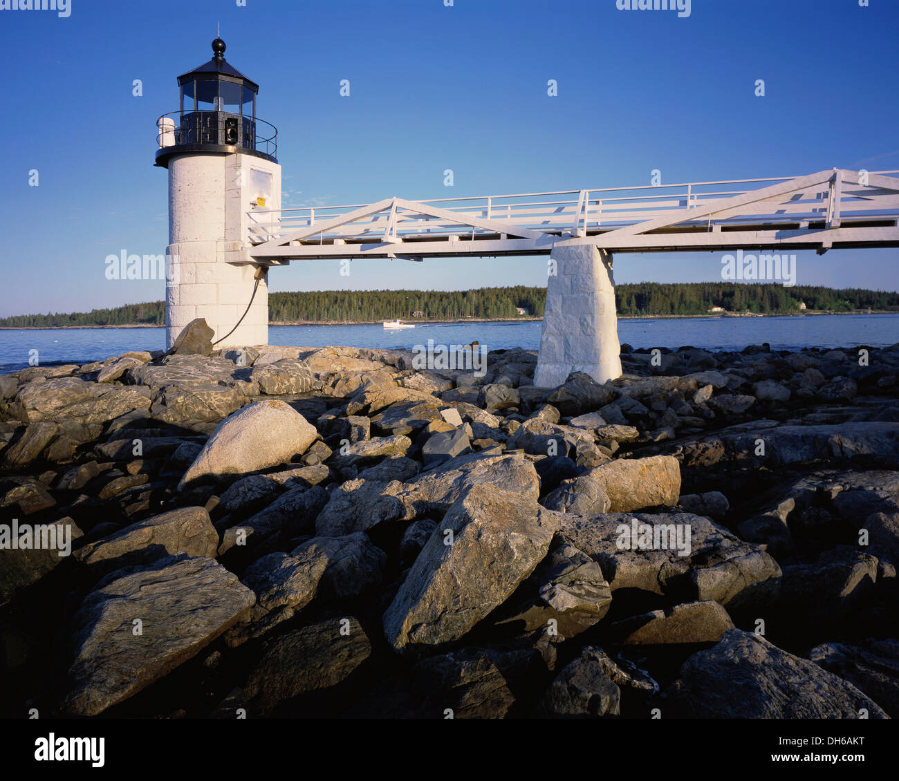 Marshall Point lighthouse, seen in movie Forest Gump Stock Photo - Alamy