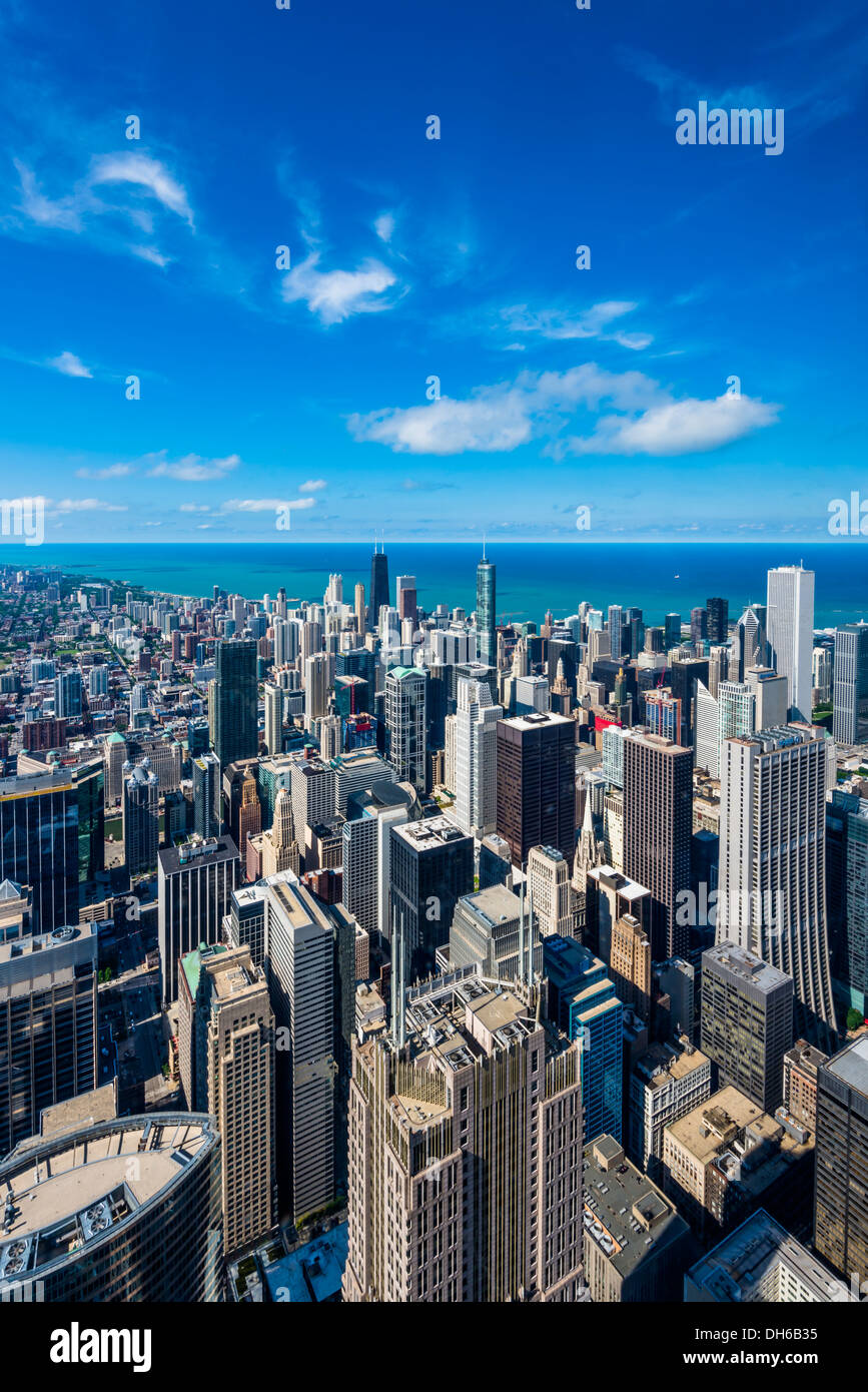 City chicago illinois downtown skyscrapers hi-res stock photography and ...