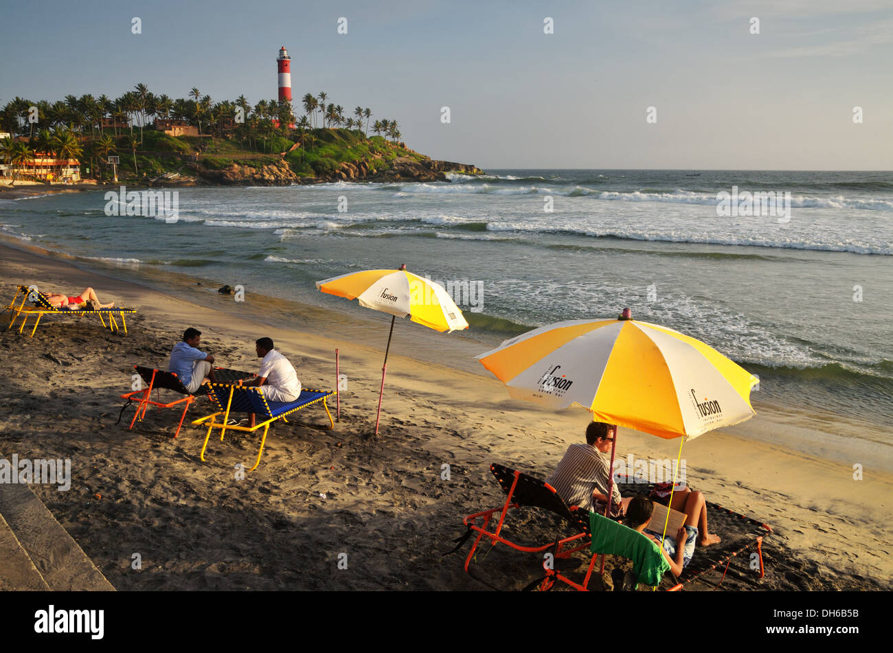 Kovalam beach trivandrum kerala india hi-res stock photography and ...