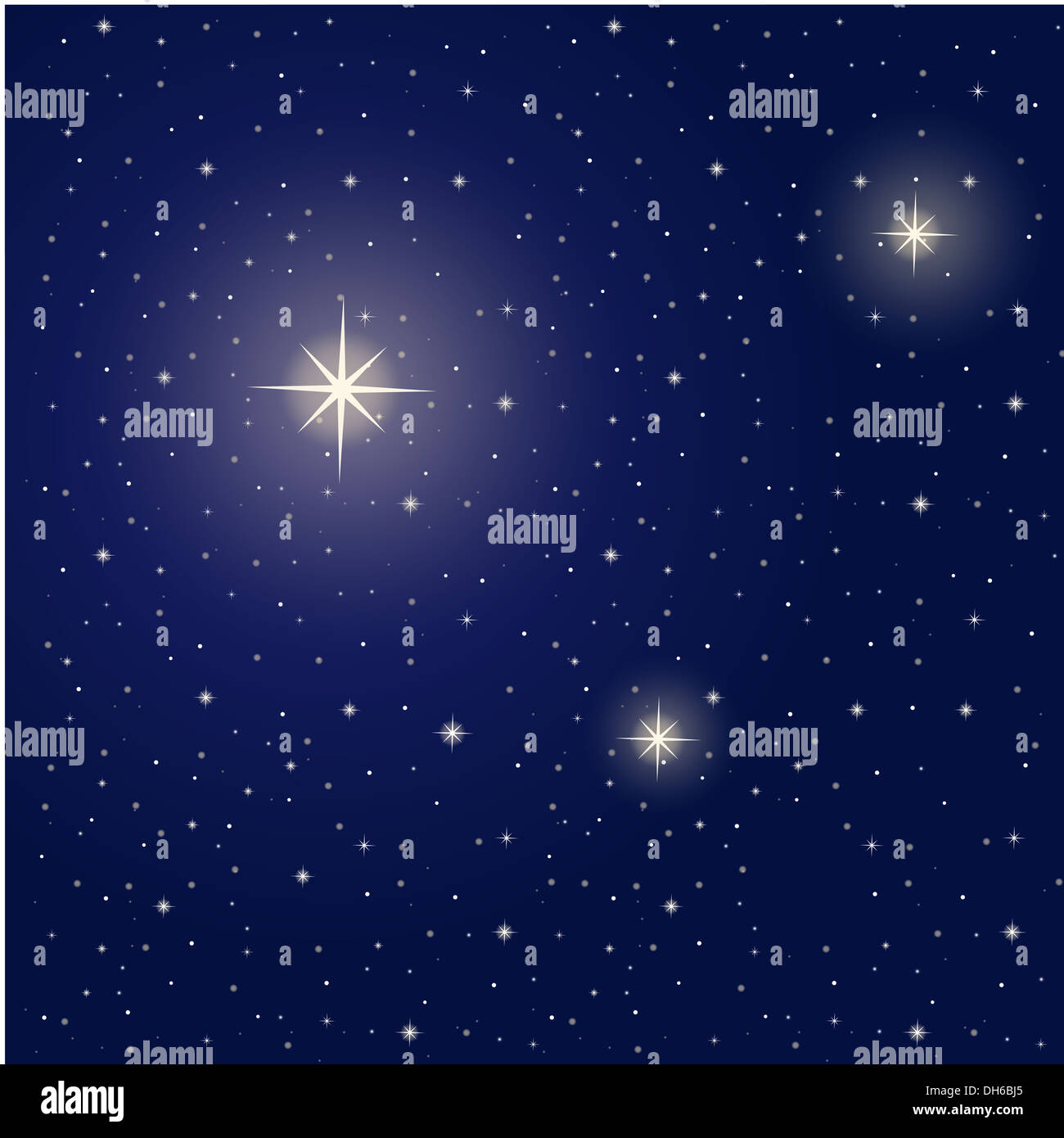 Bright stars during night Stock Photo - Alamy