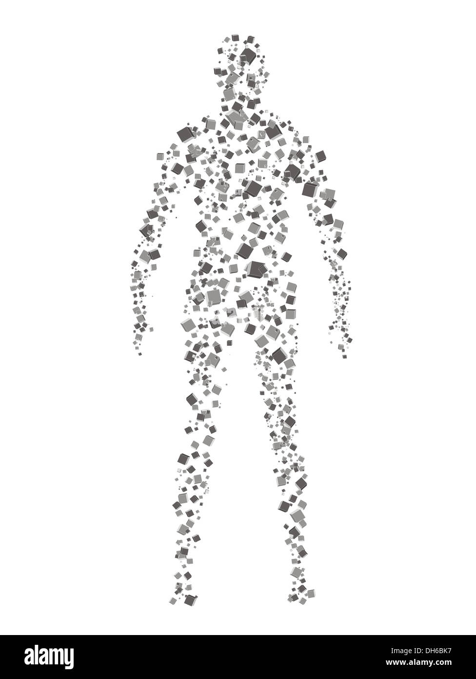 Human figure painting Black and White Stock Photos & Images - Alamy