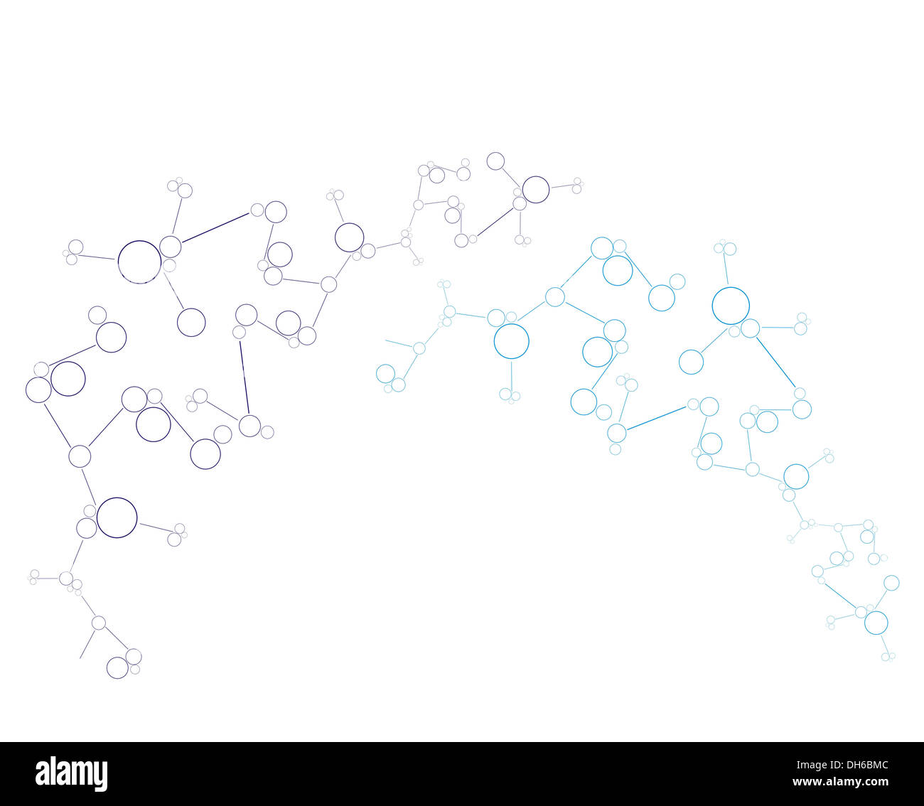 Dna model molecule Cut Out Stock Images & Pictures - Alamy
