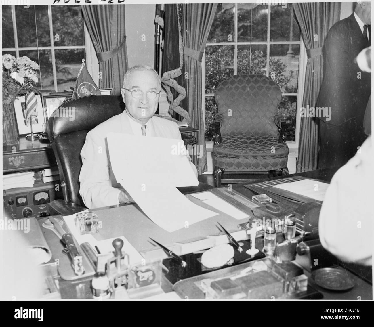 Desk security Black and White Stock Photos & Images - Alamy