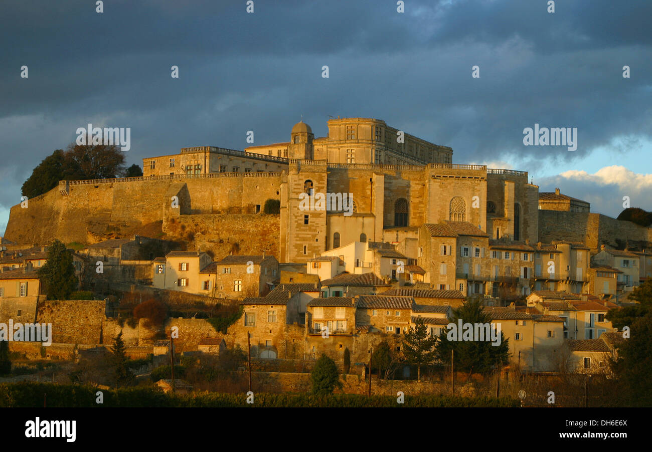 Grignan Chateau, Drome, Provence Stock Photo - Alamy
