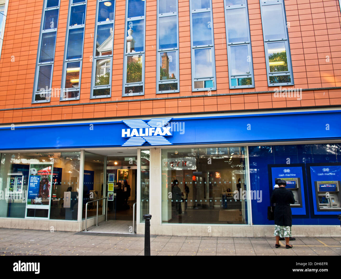 Halifax, Woolwich Town Centre, London, England, United Kingdom Stock ...