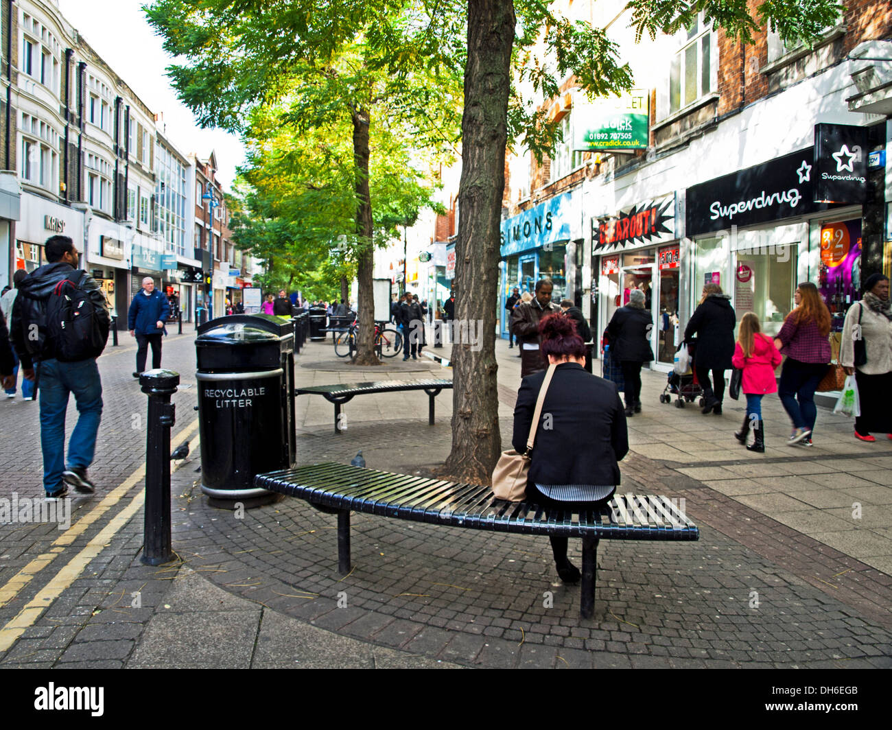 Woolwich Town Centre, London, England, United Kingdom Stock Photo - Alamy