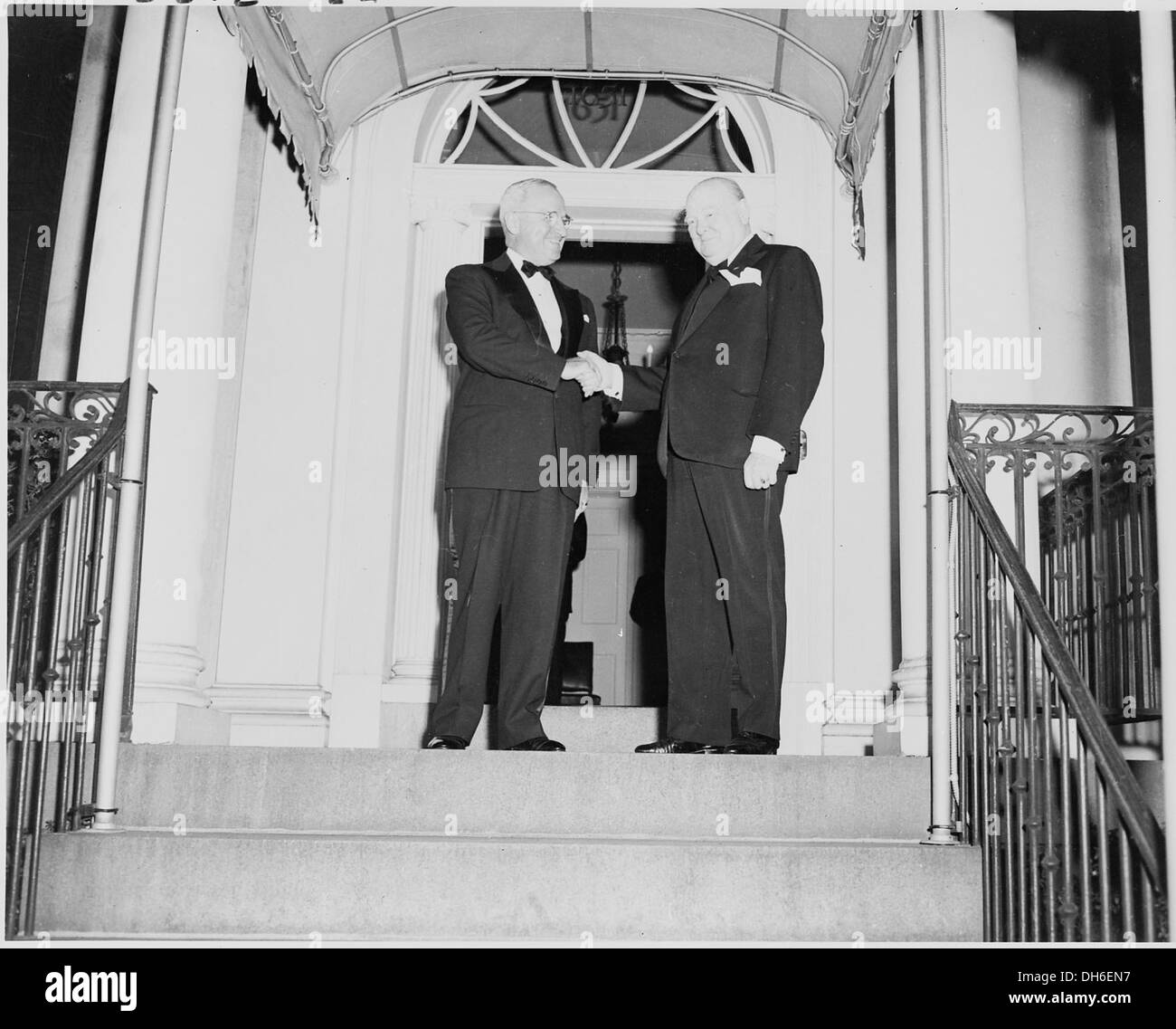 Winston churchill president truman hi-res stock photography and images ...