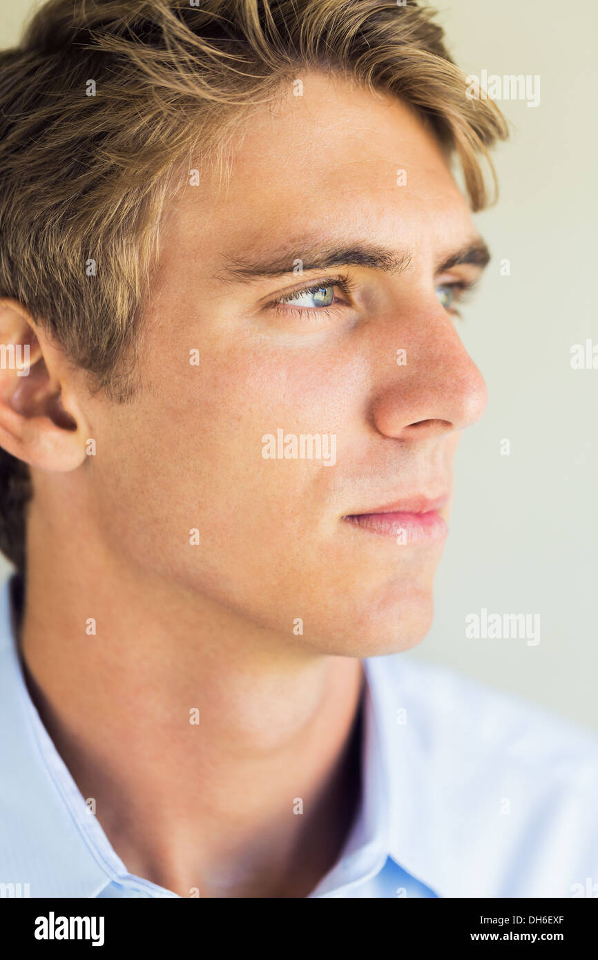 Young Professional, Protrait of Handsome business man Stock Photo - Alamy