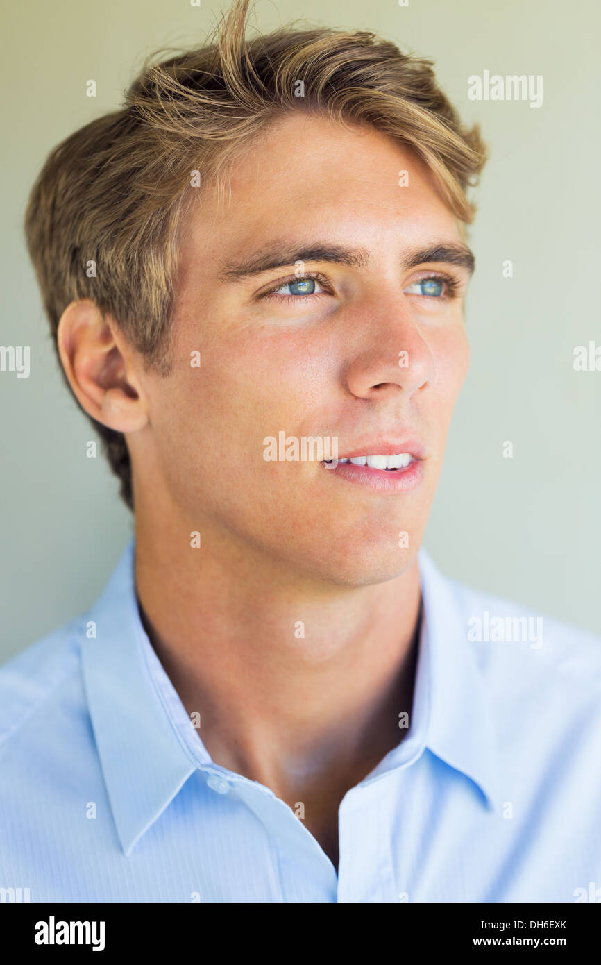 Male protrait hi-res stock photography and images - Alamy