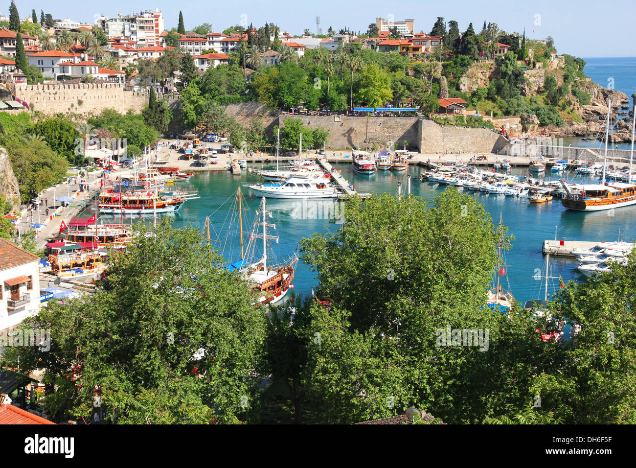 Antalya port town hi-res stock photography and images - Alamy