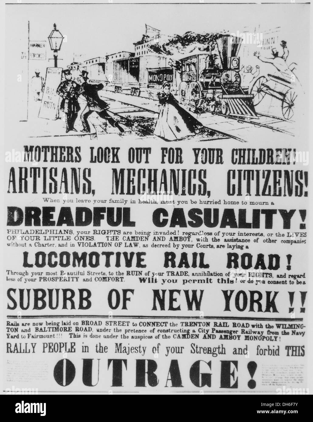 Economic history poster Black and White Stock Photos & Images - Alamy