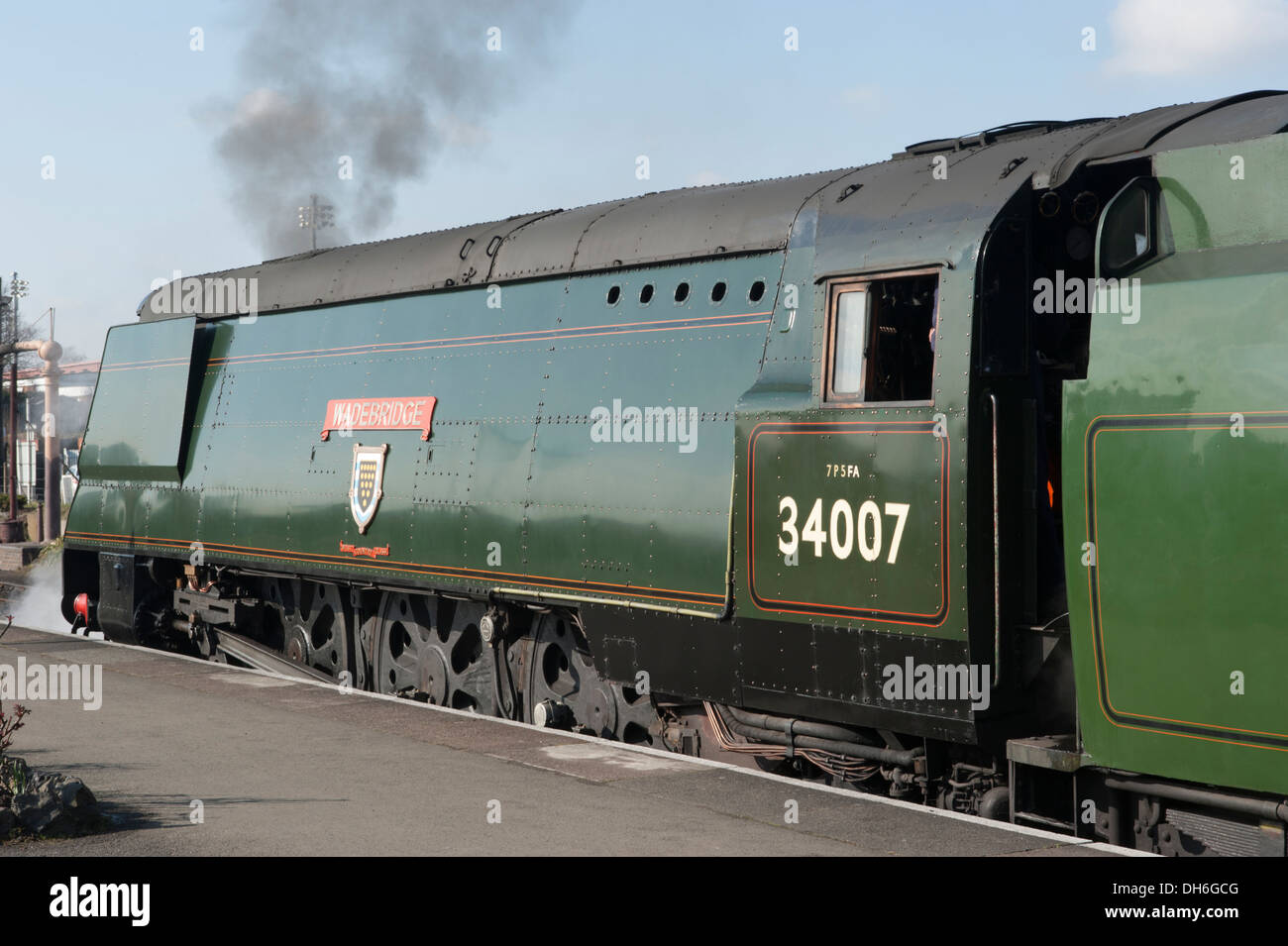 "Wadebridge" at Kidderminster station on the Severn Valley Railway Stock Photo - Alamy