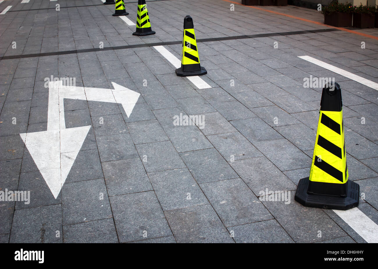 Danger cone hi-res stock photography and images - Alamy