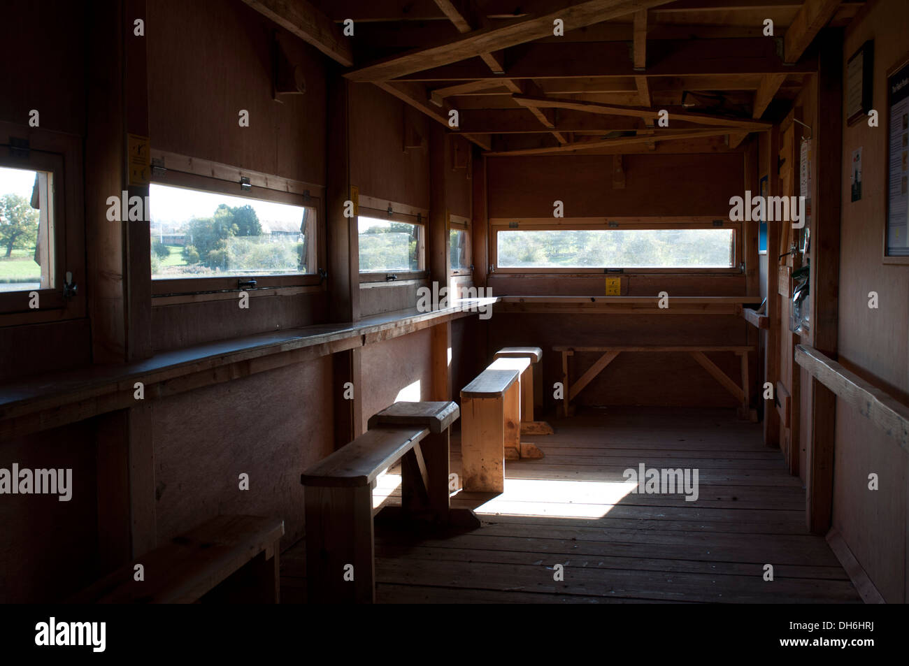 Bird Hide Interior Uk High Resolution Stock Photography and Images - Alamy