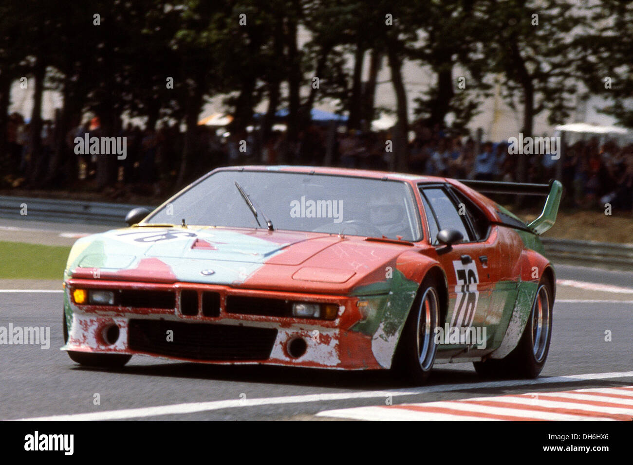 Marcel Mignot-Herve Poulain-Manfred Winkelhock's BMW M1 Coupe, Poulain ...