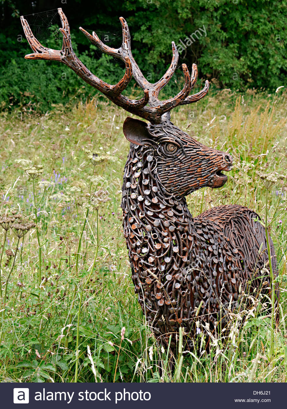 Sculpture Of Stag High Resolution Stock Photography and Images - Alamy
