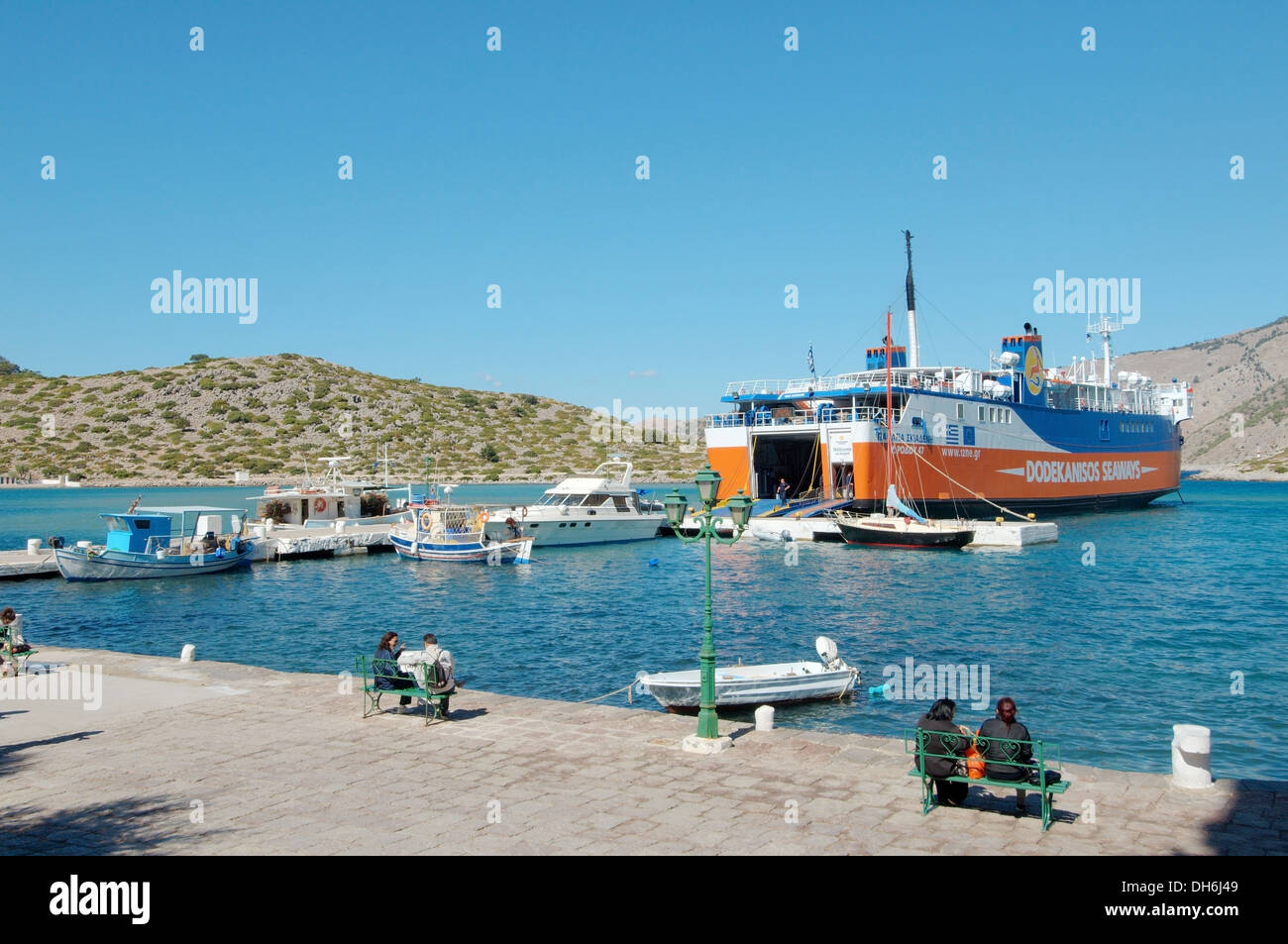 Symi ferry hi-res stock photography and images - Alamy
