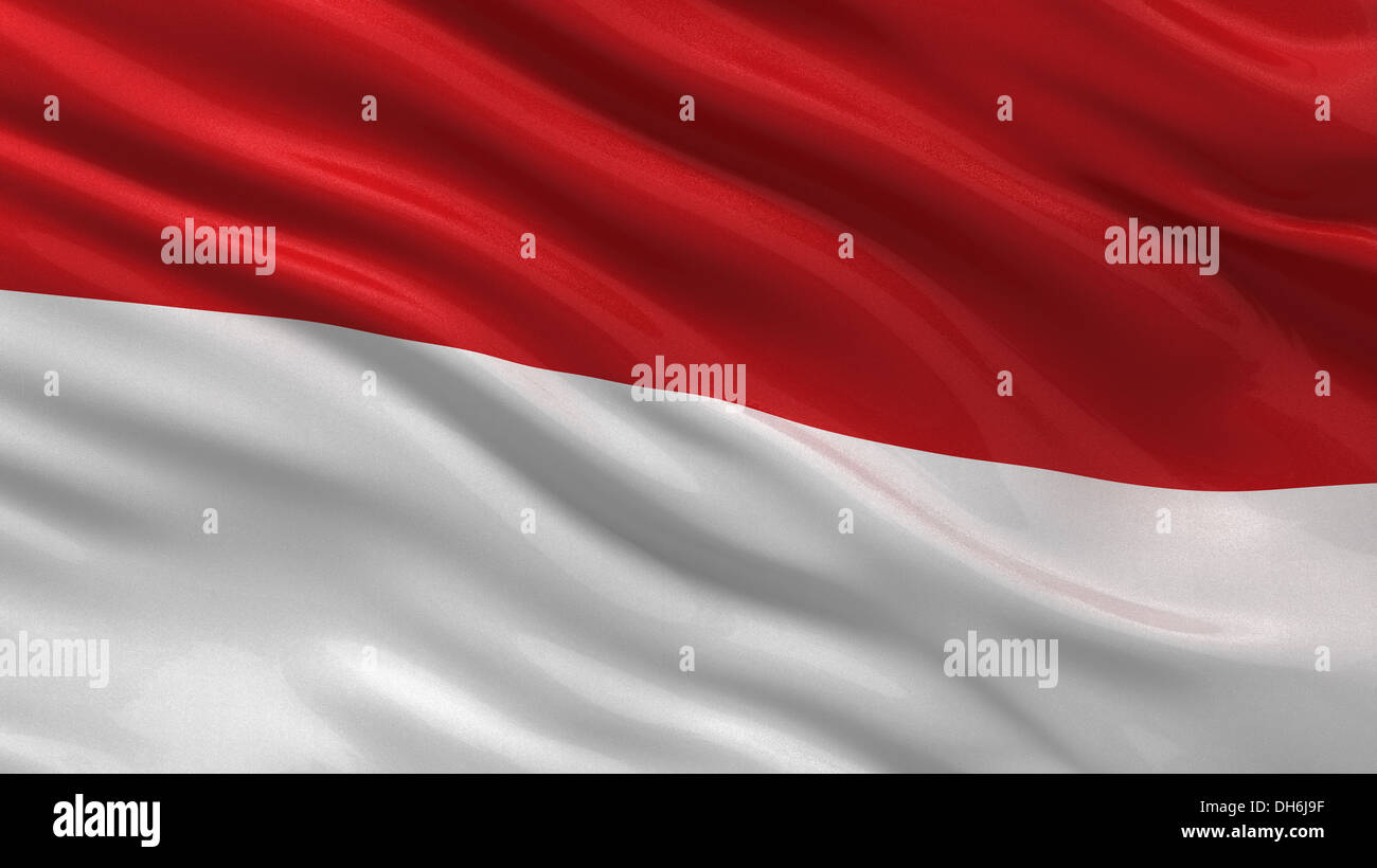 Flag of Monaco Stock Photo - Alamy
