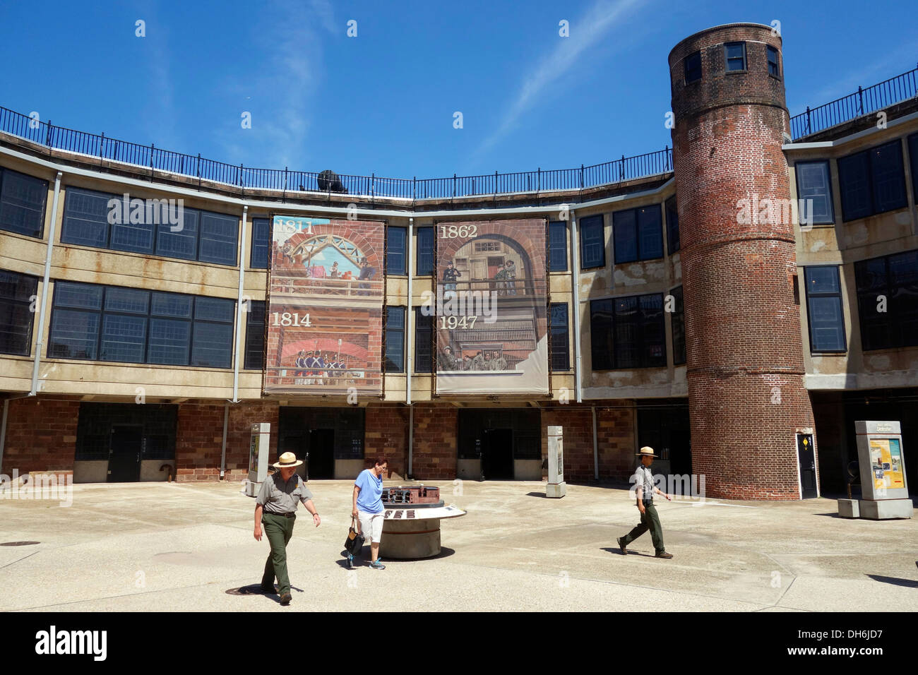 Castle Williams on Governors Island Stock Photo - Alamy