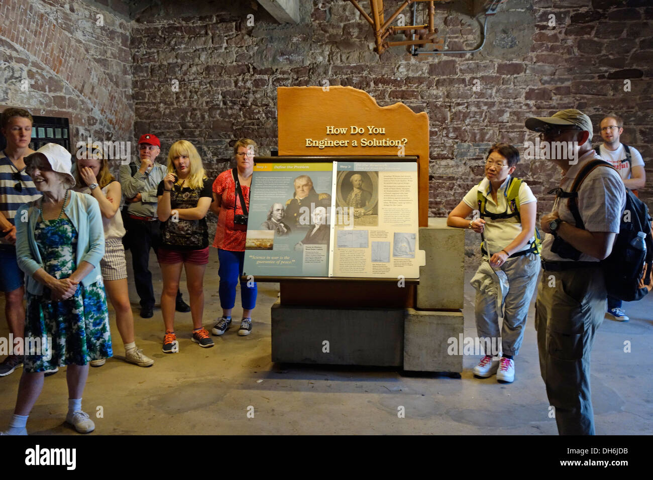 Castle Williams on Governors Island Stock Photo - Alamy