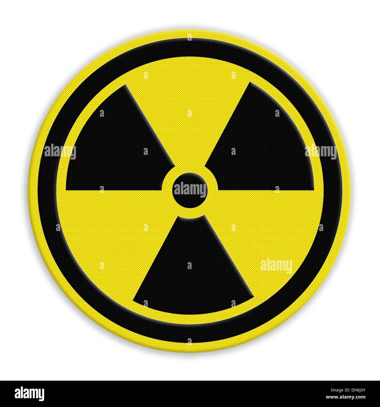 Radiation warning symbols set Cut Out Stock Images & Pictures - Alamy