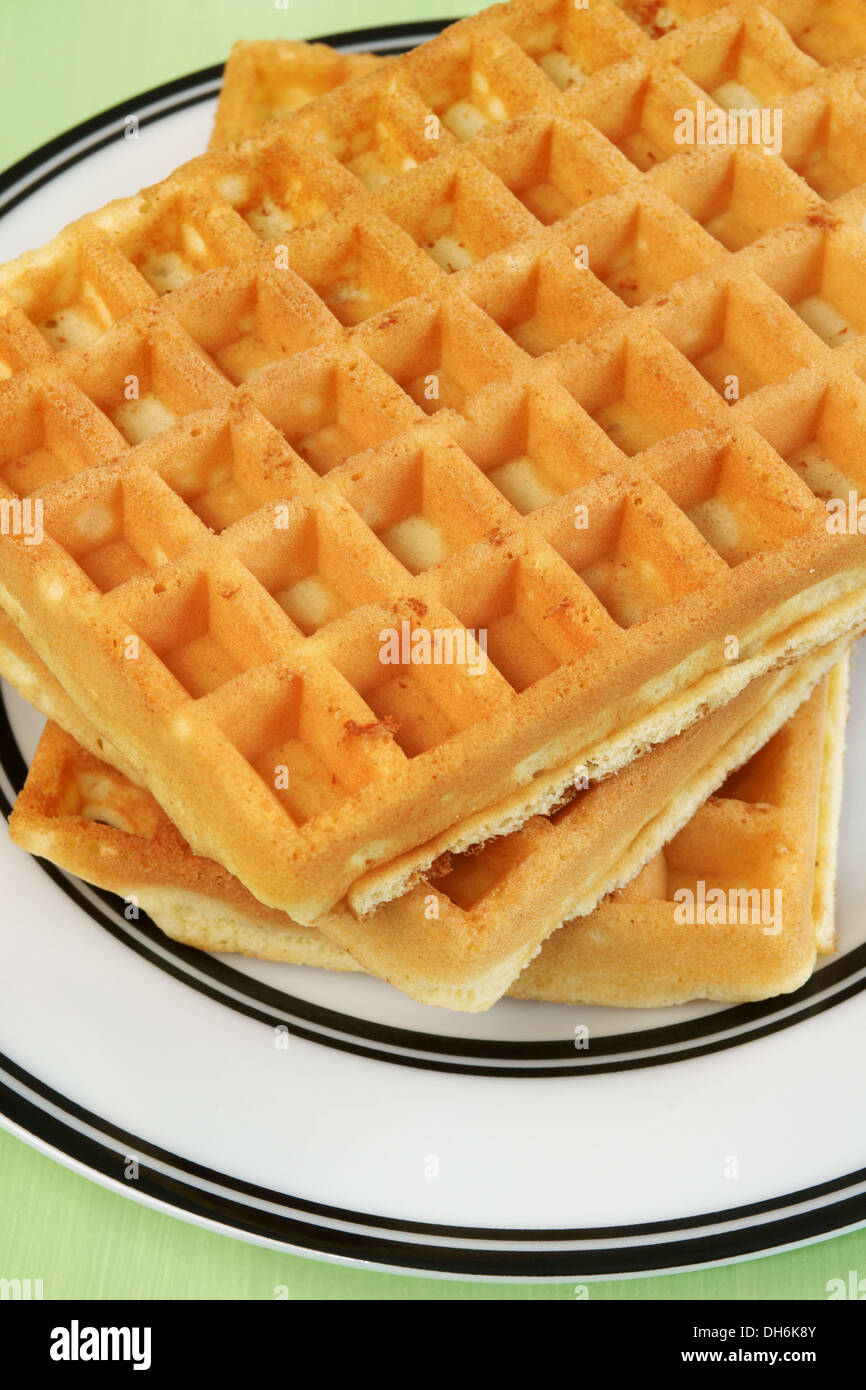 Plain waffle hi-res stock photography and images - Alamy