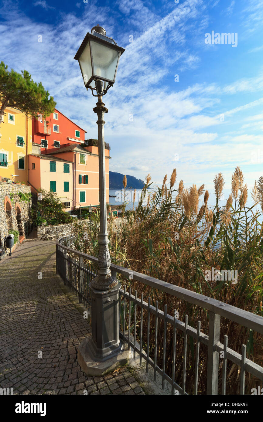 street in Sori, Italy Stock Photo - Alamy