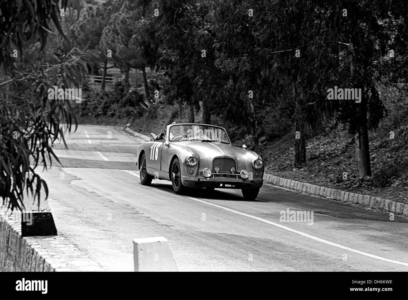 J Wray Roberts-Albert Prince's Aston Martin DB2-4 SVH 66 in the Targa ...