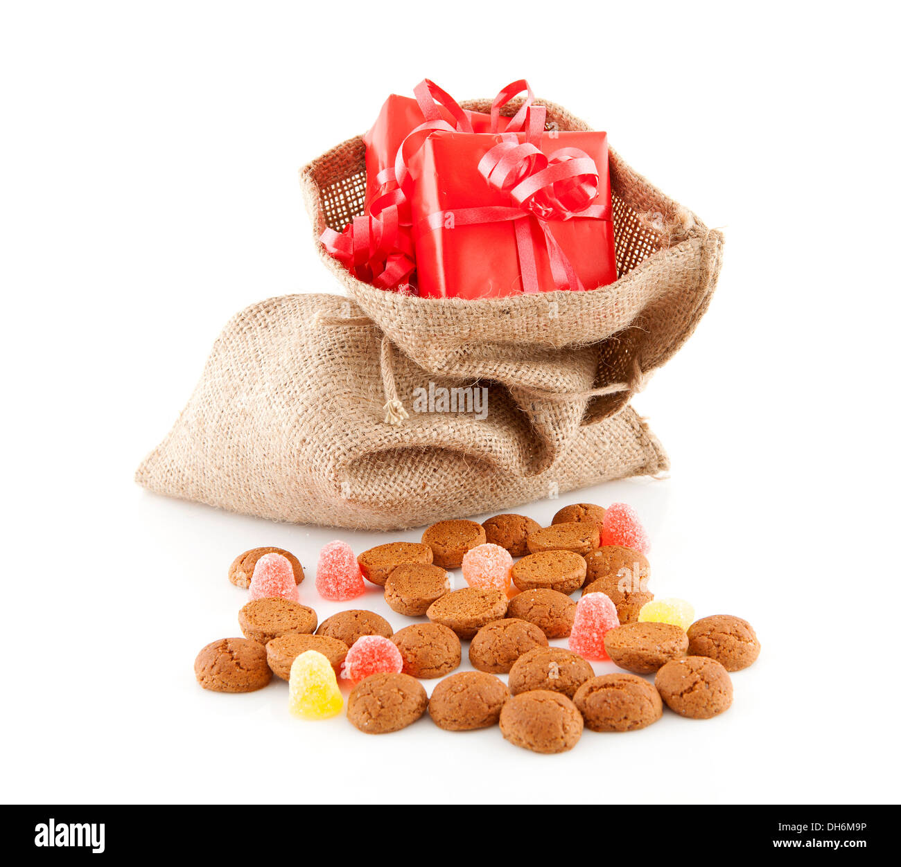 Typical Dutch pepernoten Stock Photo - Alamy