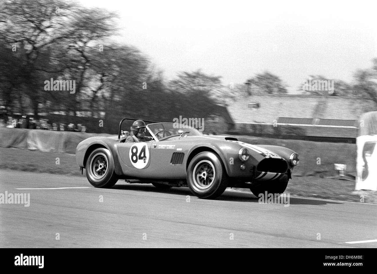 Jack Sears in a Cobra 289 racing at Aintree, England 1964 Stock Photo ...