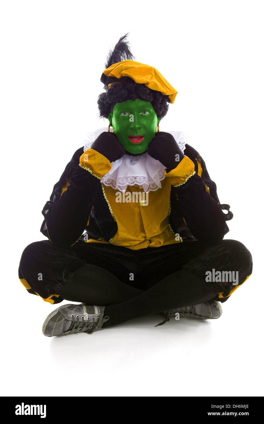 Dutch zwarte piet traditional costume hi-res stock photography and ...