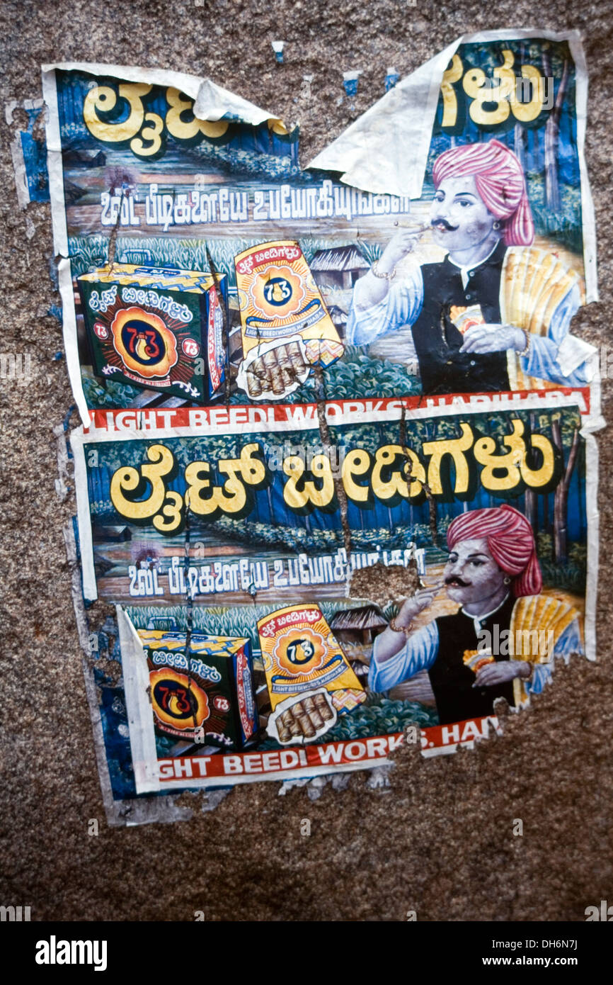 Smoking beedi hi-res stock photography and images - Alamy