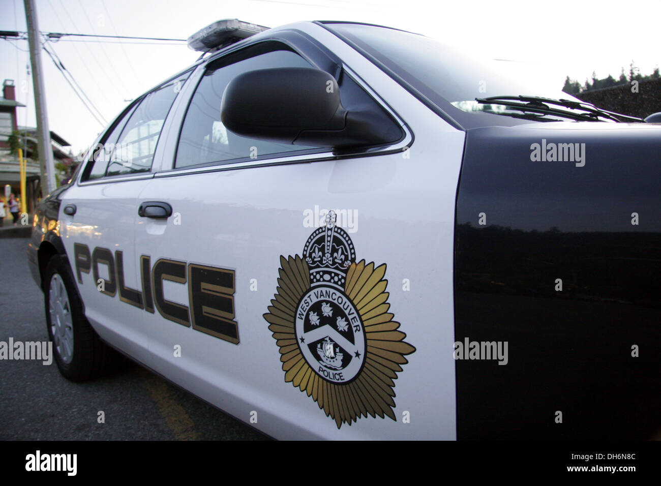 West Vancouver Police Department car, British Columbia, Canada Stock ...