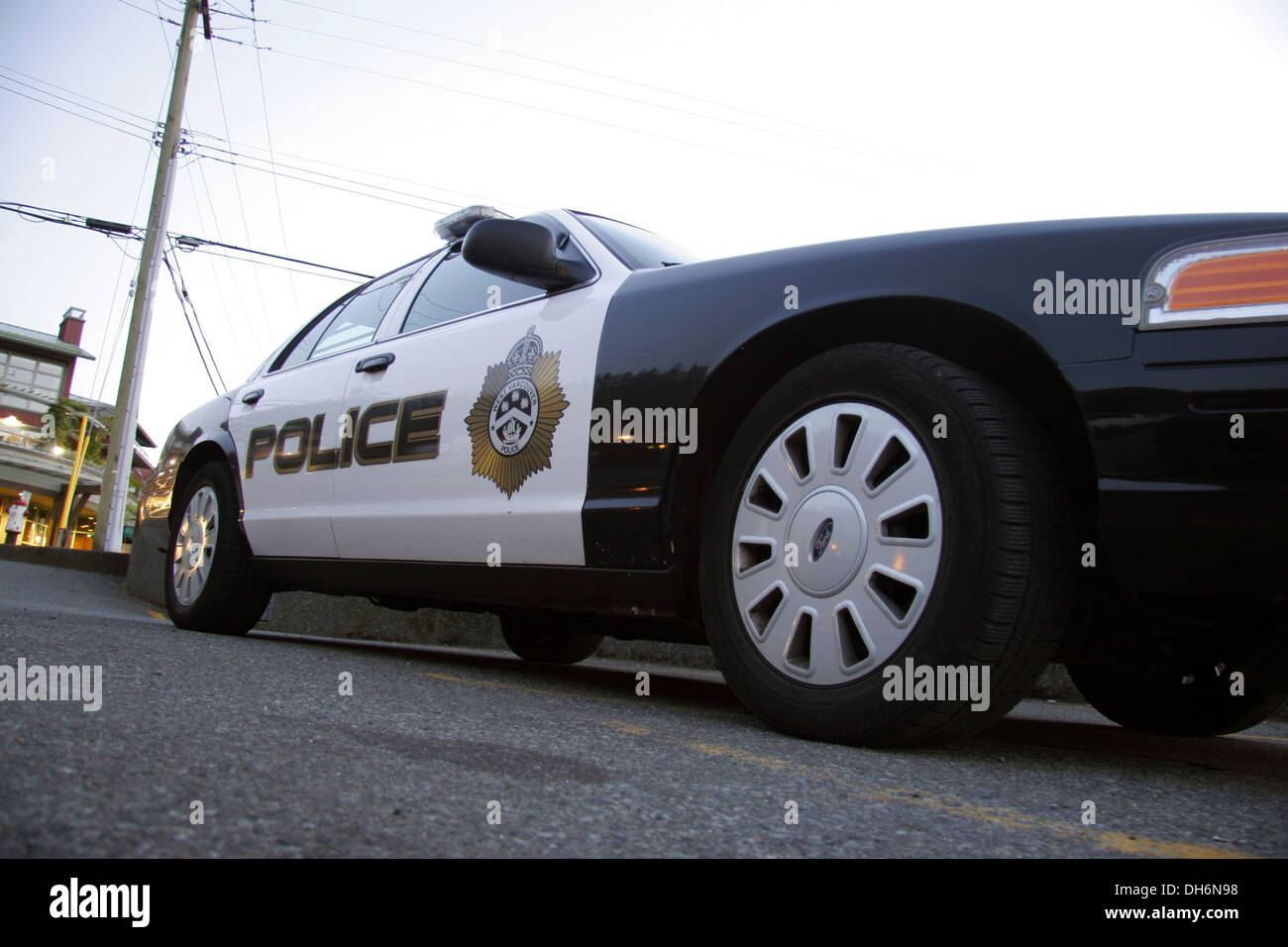 West Vancouver Police Department car, British Columbia, Canada Stock ...