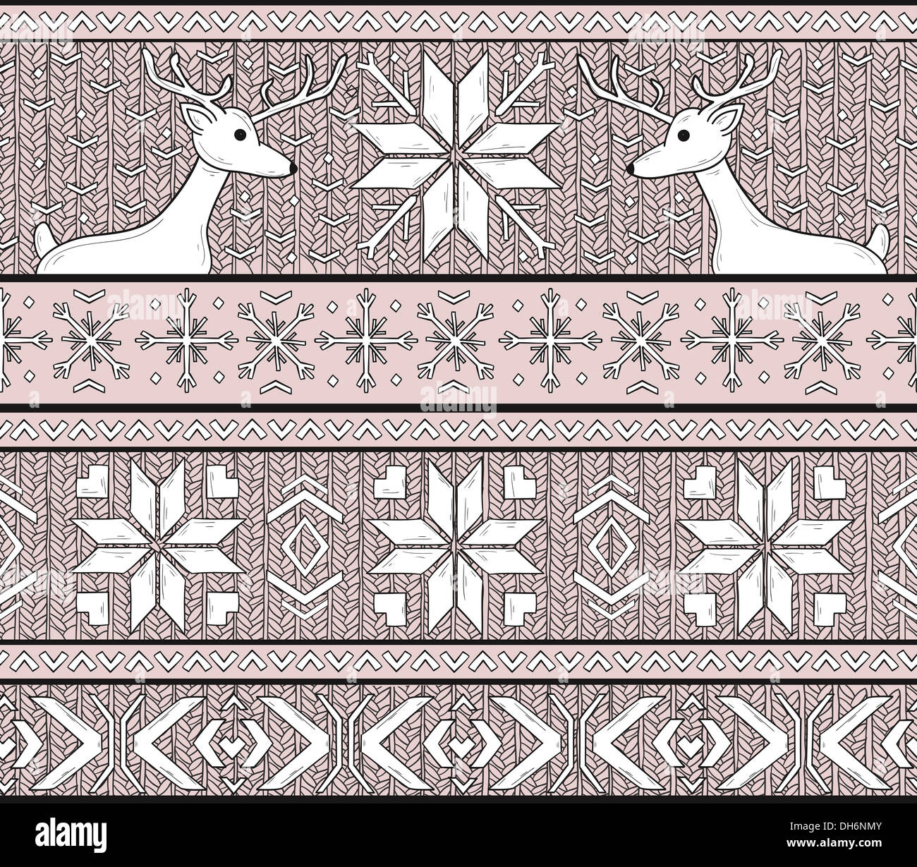 Fair isle pattern hi-res stock photography and images - Alamy