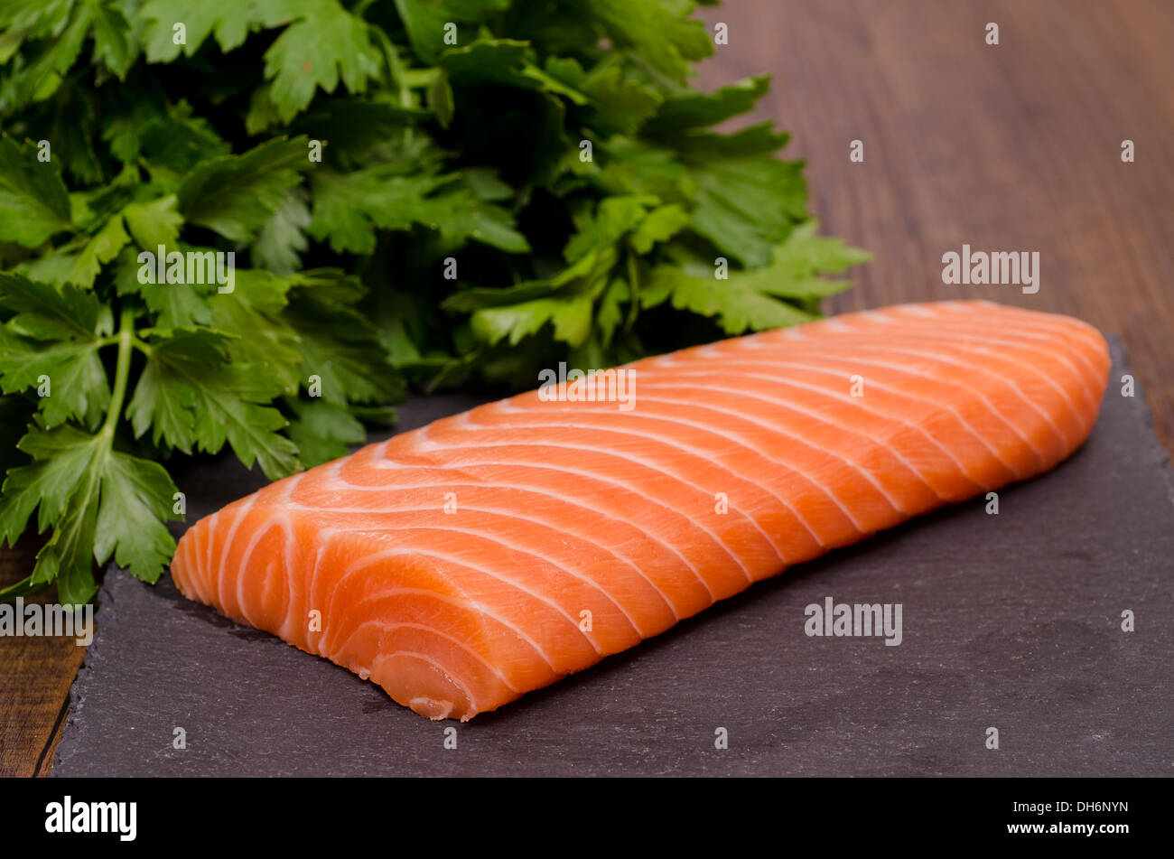 Slab of salmon hi-res stock photography and images - Alamy