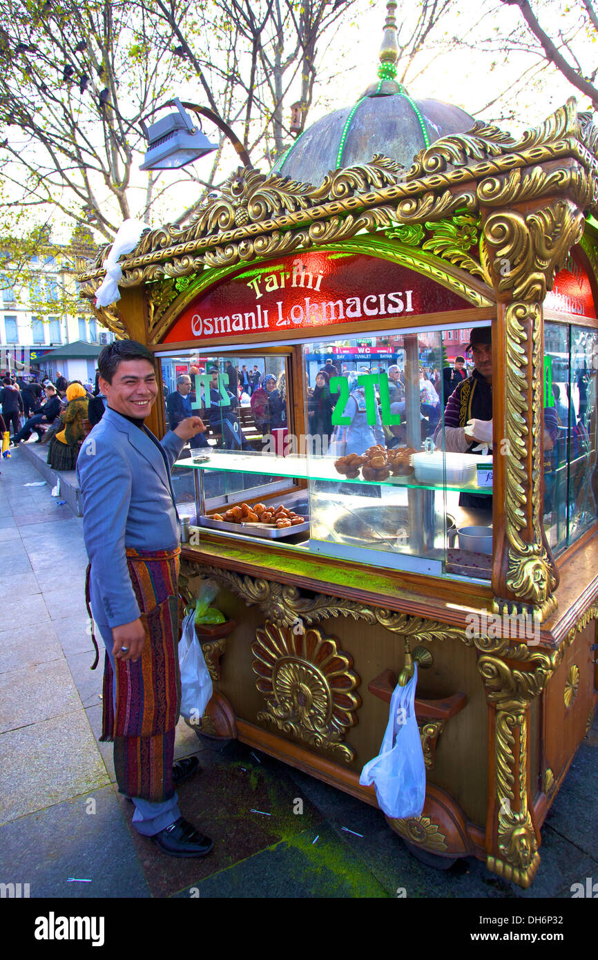 Doughnut vendor hi-res stock photography and images - Alamy